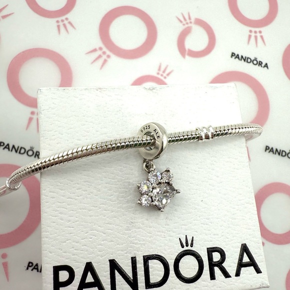 Pandora | Jewelry | New 0 Authenticpandora 925 Alesparkling Pet Paw ...